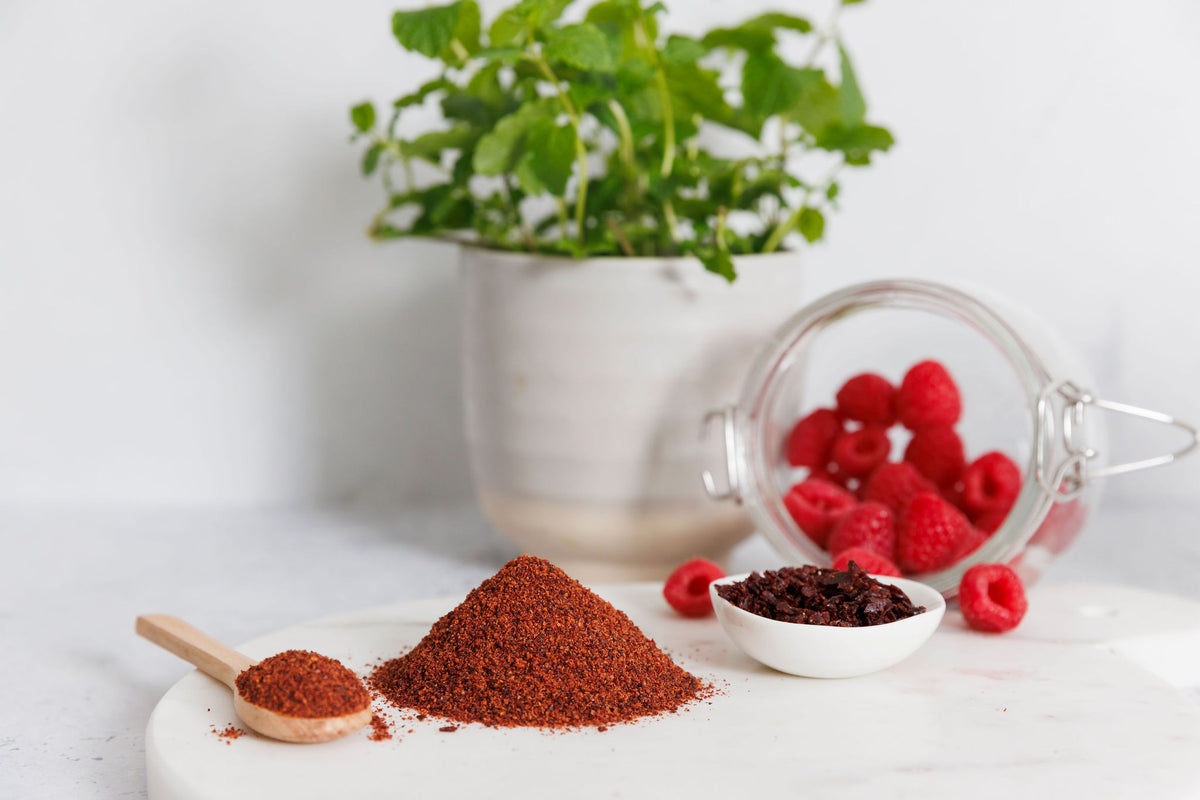 RESQ Raspberry Powder - 100% Air-Dried Raspberry 90g – Wearesquished